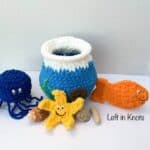 Crochet Fish Bowl - A Free Toy Pattern - Left in Knots