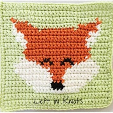 C2C Animal Graphs for Crochet Blankets or Pillows - Left in Knots